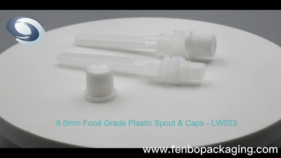 Dia 8.6mm applesauce squeeze pouch spout cap | applesauce squeeze packs